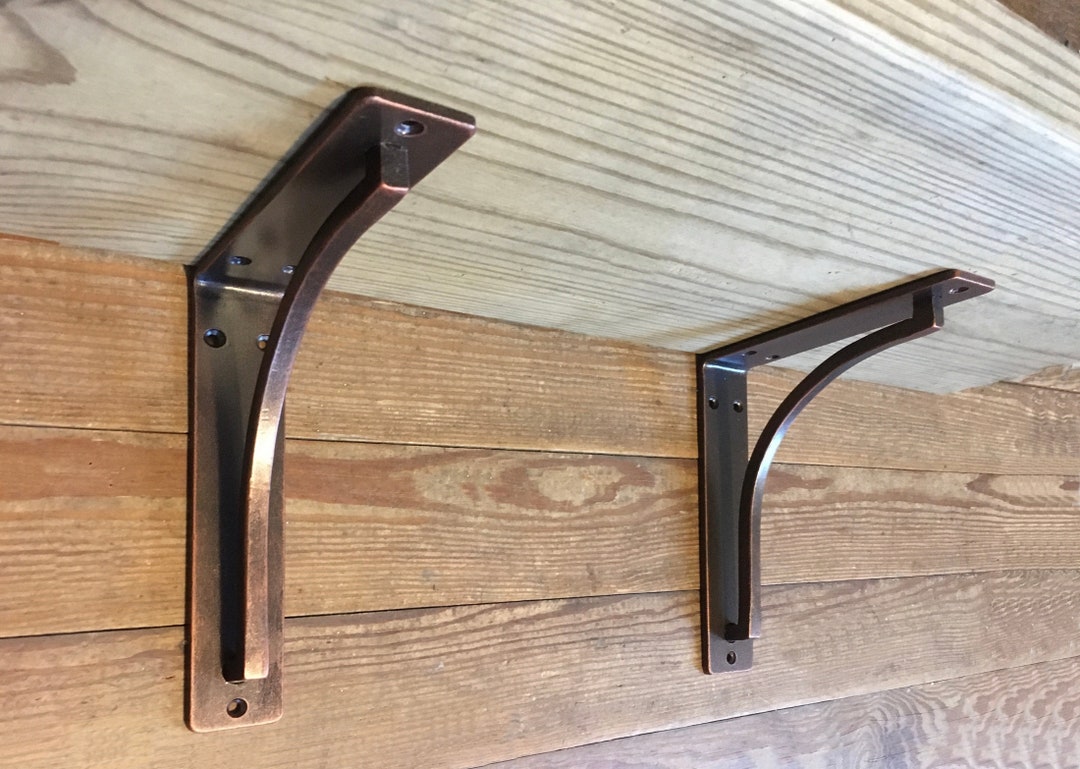 Shelf Brackets Hand Forged Blacksmith Made - Metal Handmade Shelf ...
