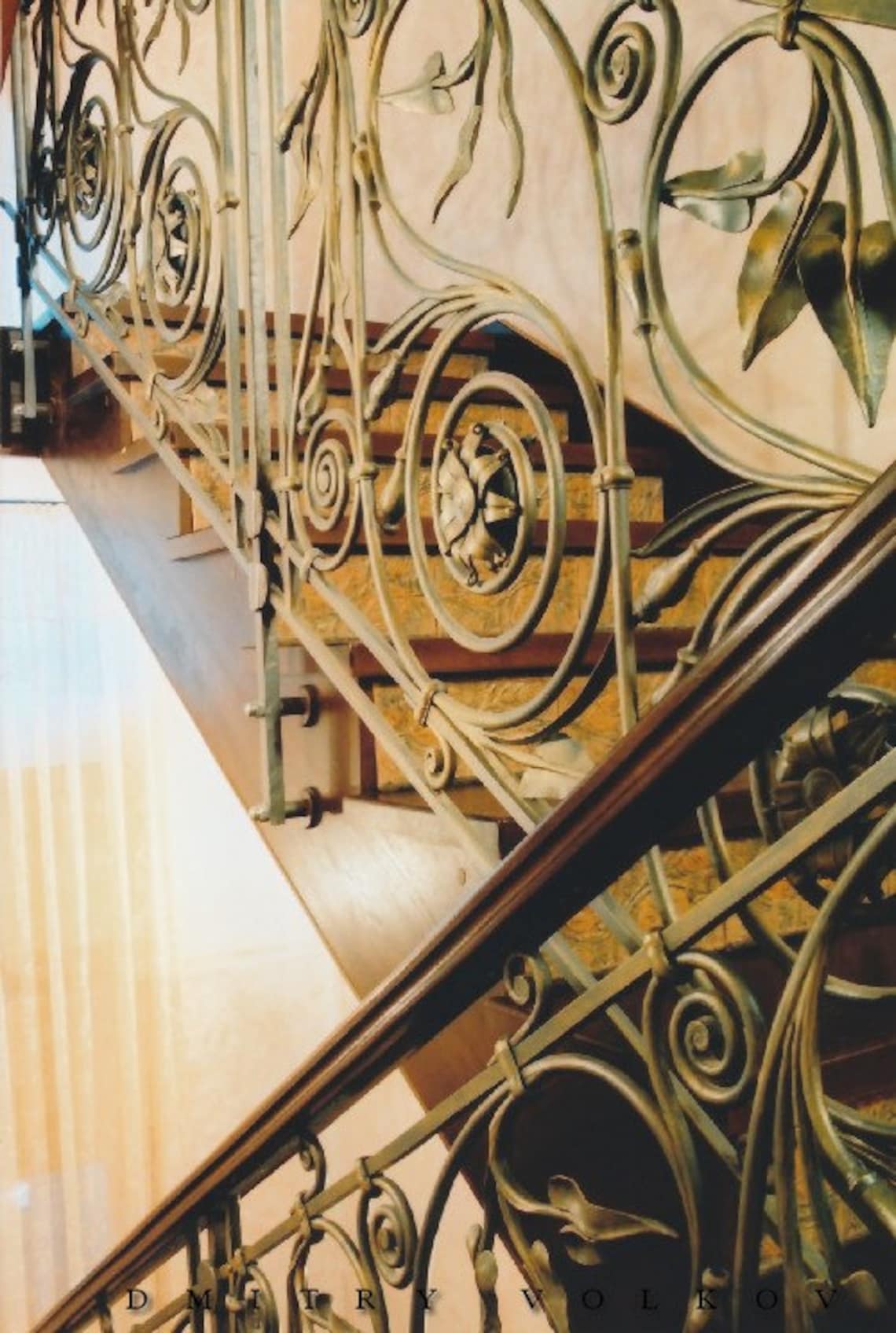 Custom Forged Iron / Metal Railings Stairs Fences Balcony - Etsy