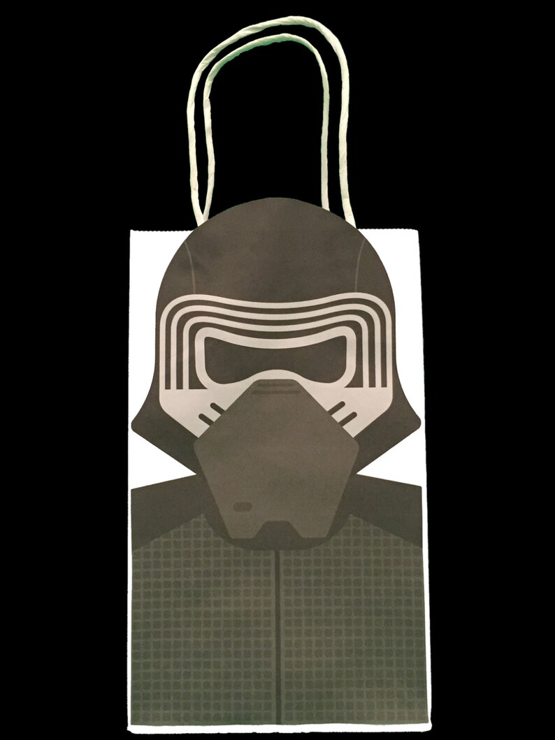 Star Wars Kylo Ren Party Favor Bag Printable Star Wars - Etsy