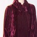Art Deco Plum Silk Velvet Evening Coat by "miller & Rhoads Richmond, Va ...