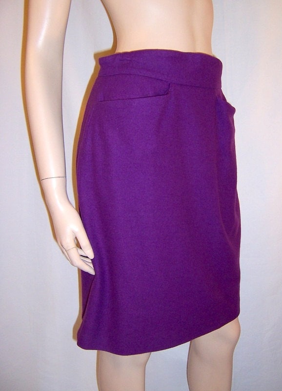 Violet and Chartreuse Woolen Suit by "arabella Pollen"-uk - Etsy