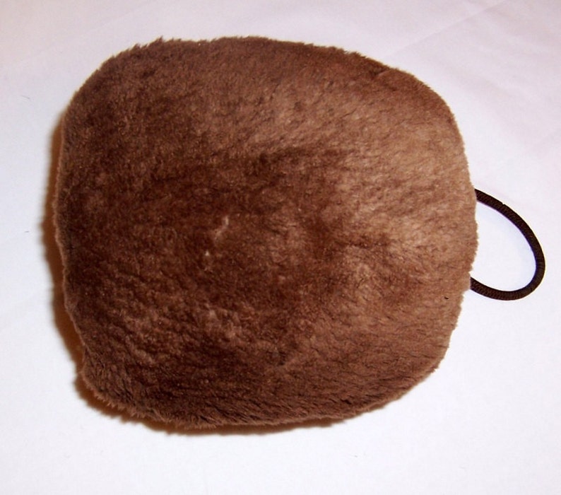 1940's Brown Mouton Fur Muff - Etsy