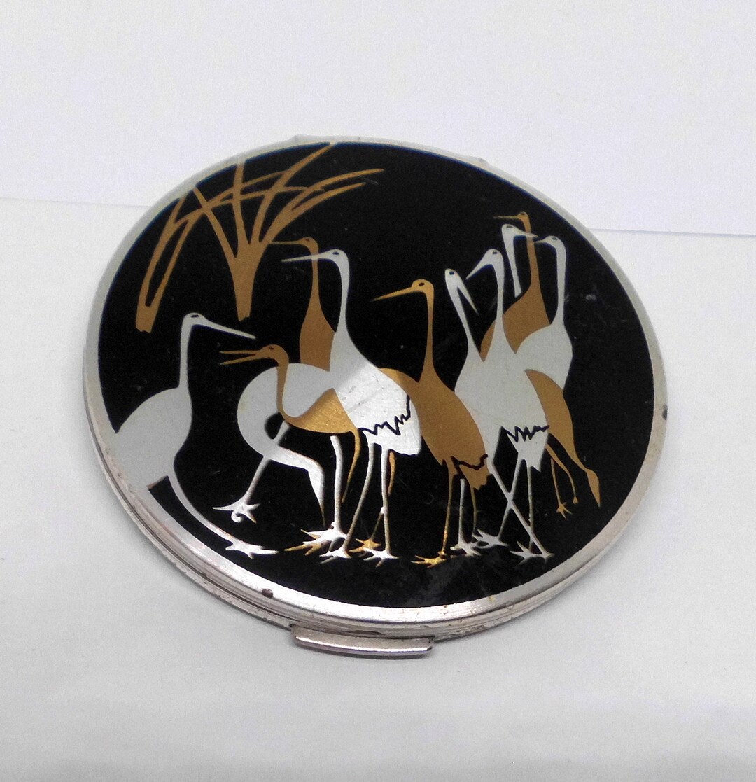 Stratton, Made in England, Double Mirrored Compact - Etsy