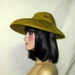 Olive Green Picture Hat Labeled replica De - Etsy