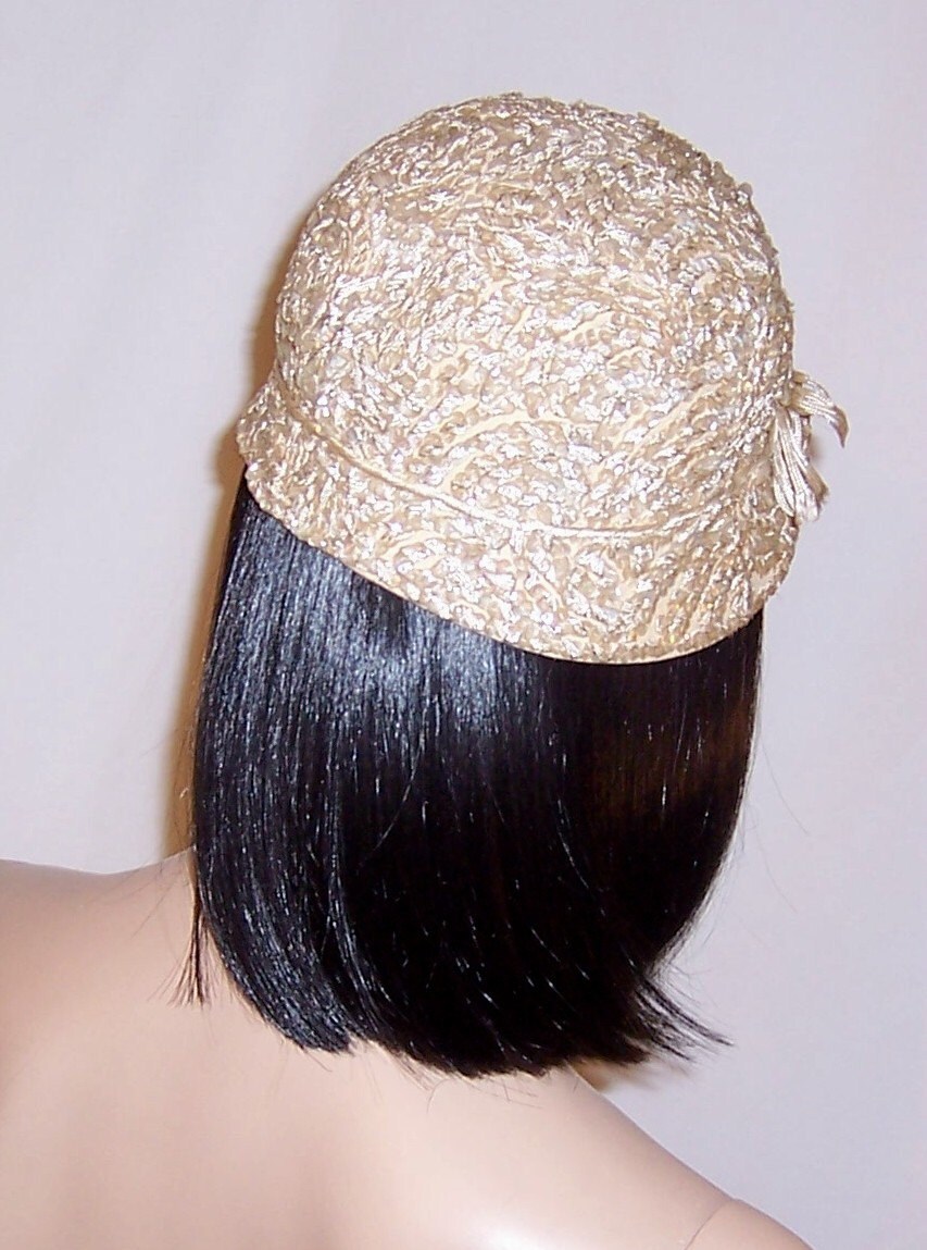Wintry White Felt Skullcap With Silk Ribbon Work and Sequins - Etsy