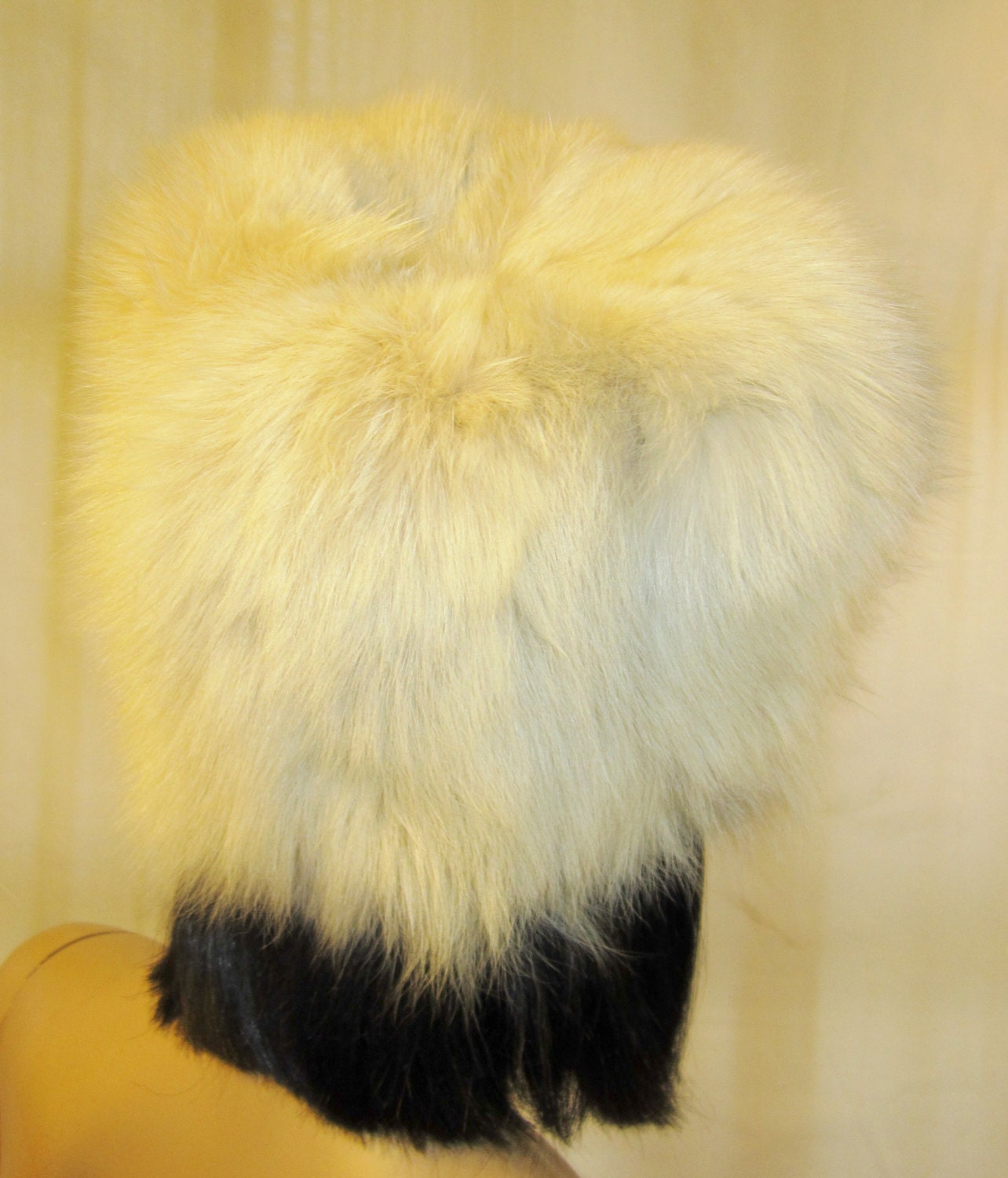 1960's Stunning and Full Wintry White Fox Fur Hat - Etsy