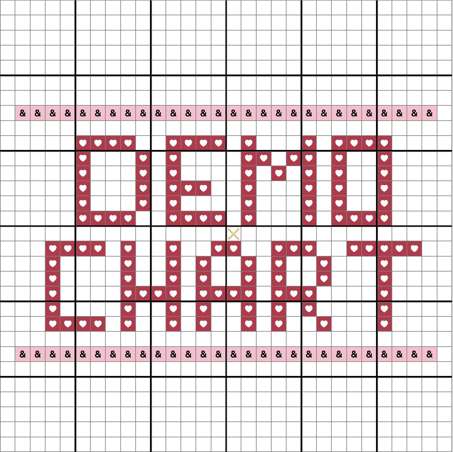Felicity Needlepoint Chart | Needlepoint Glasses Case | Digital Stitch ...