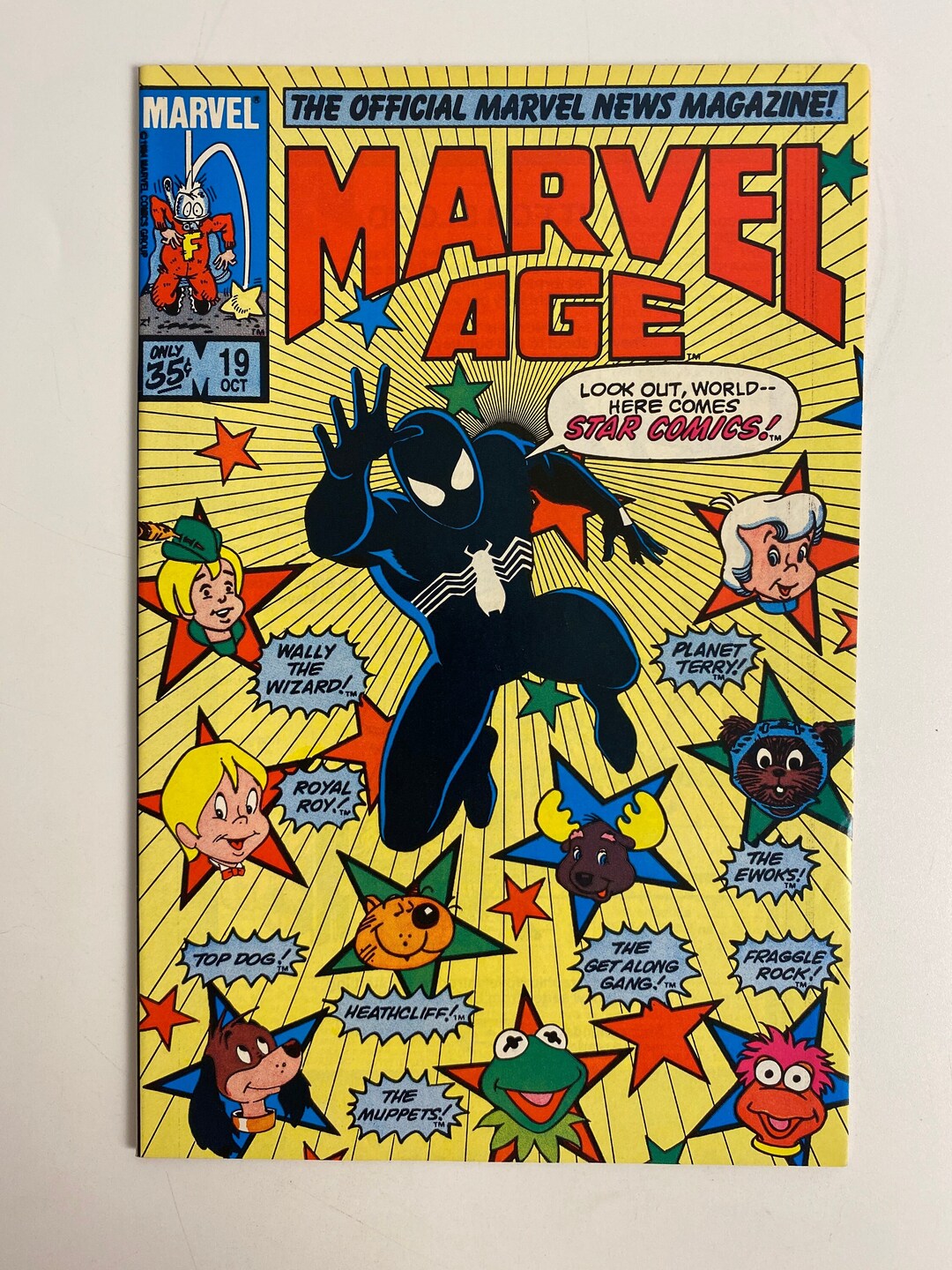 Marvel Age 19 1984 Marvel Early Black Suit Spider-man - Etsy