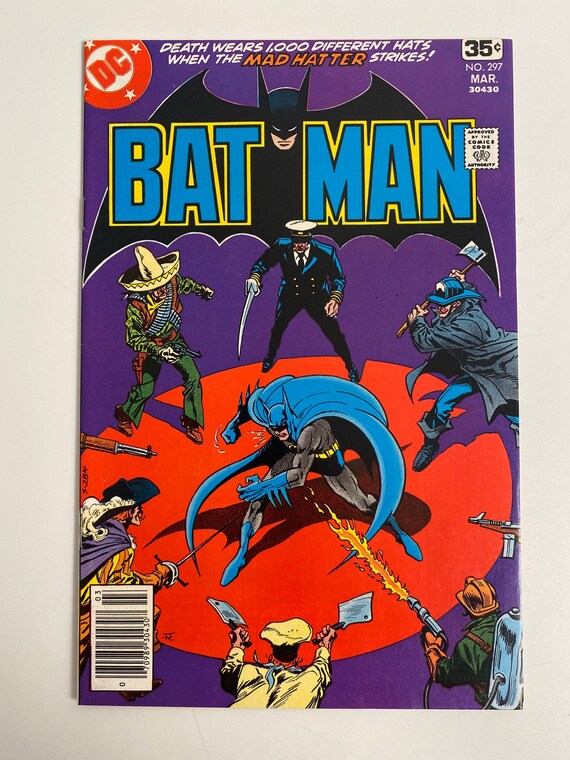 Batman 297 1978 DC Comics Cover Art by Jim Aparo Has a - Etsy