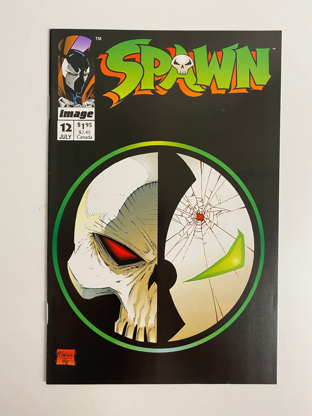 Spawn 12 1993 Image Comics Origin of Spawn Death of Al - Etsy