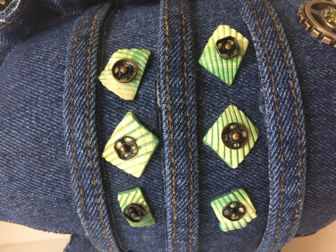 Handcrafted Denim Fish Recyclyed Denim Soft Sculpture Fish - Etsy