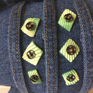 Handcrafted Denim Fish, Recyclyed Denim Soft Sculpture Fish, Handmade ...