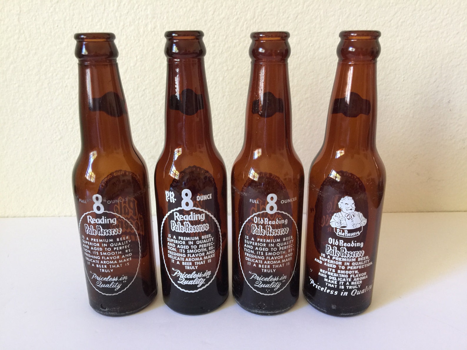 Vintage Old Reading Pale Reserve Beer Bottles, Reading Pa. Beer Bottles ...