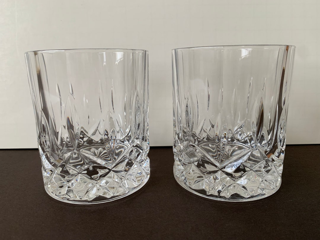 Vintage Double Old Fashioned Glasses Antonia By Oneida Etsy