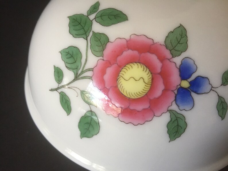 Vintage Lenox Arden Rose Muffin Dish Lenox for Marshall - Etsy