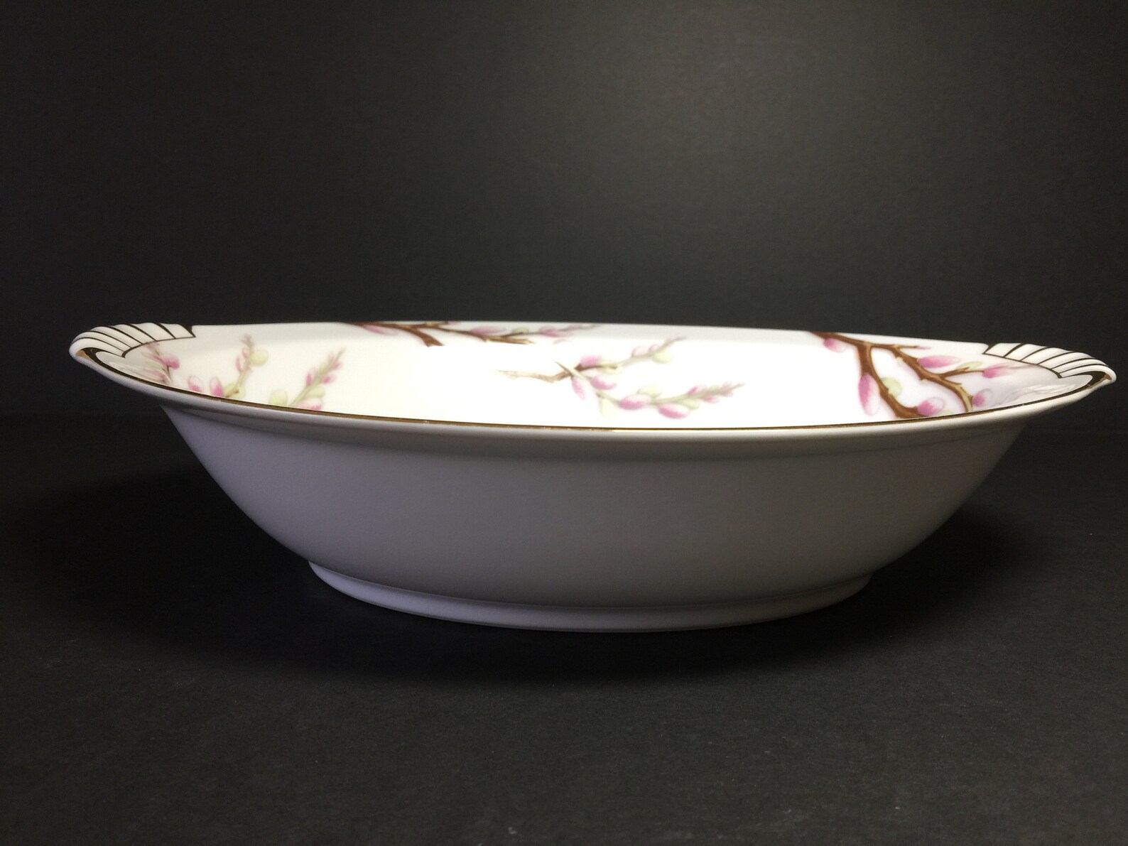 Vintage Kent China Spring Willow Oval Vegetable Bowl, Made in Japan ...