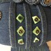 Handcrafted Denim Fish, Recyclyed Denim Soft Sculpture Fish, Handmade ...