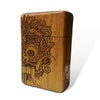 Japanese Style Dragon Armor Engraved Wooden Lighter, Personalized ...
