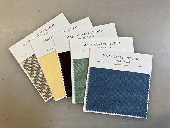 Custom Swatch Set - Etsy