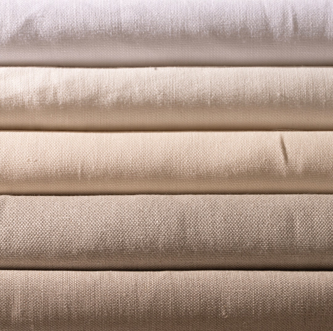 100% Linen Pure Home Furnishing Upholstery Slipcover Weight Flax Fabric ...