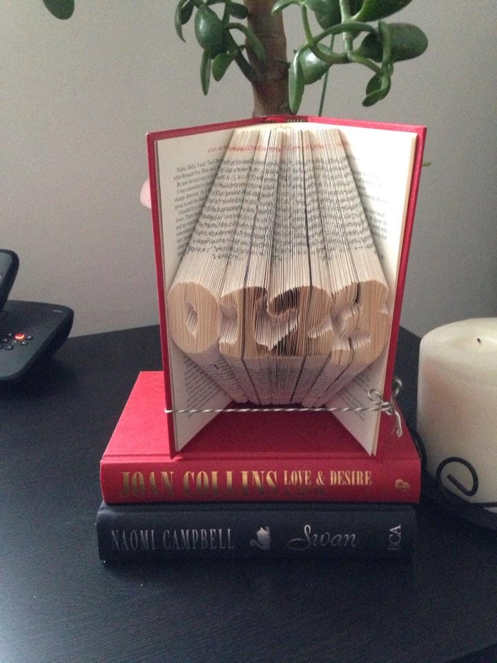 ALPHABET PATTERNS - Cooper Black Folded Book Art Alphabet, Numbers and ...