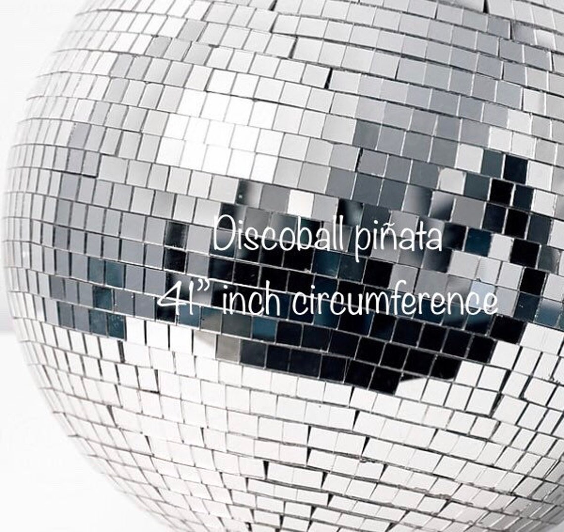 Disco Ball Piñata-Silver-Holographic or Metallic: Pink-Copper | Etsy