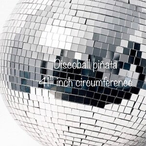 Disco Ball Piñata-silver-holographic or Metallic 41-43 Inch | Etsy