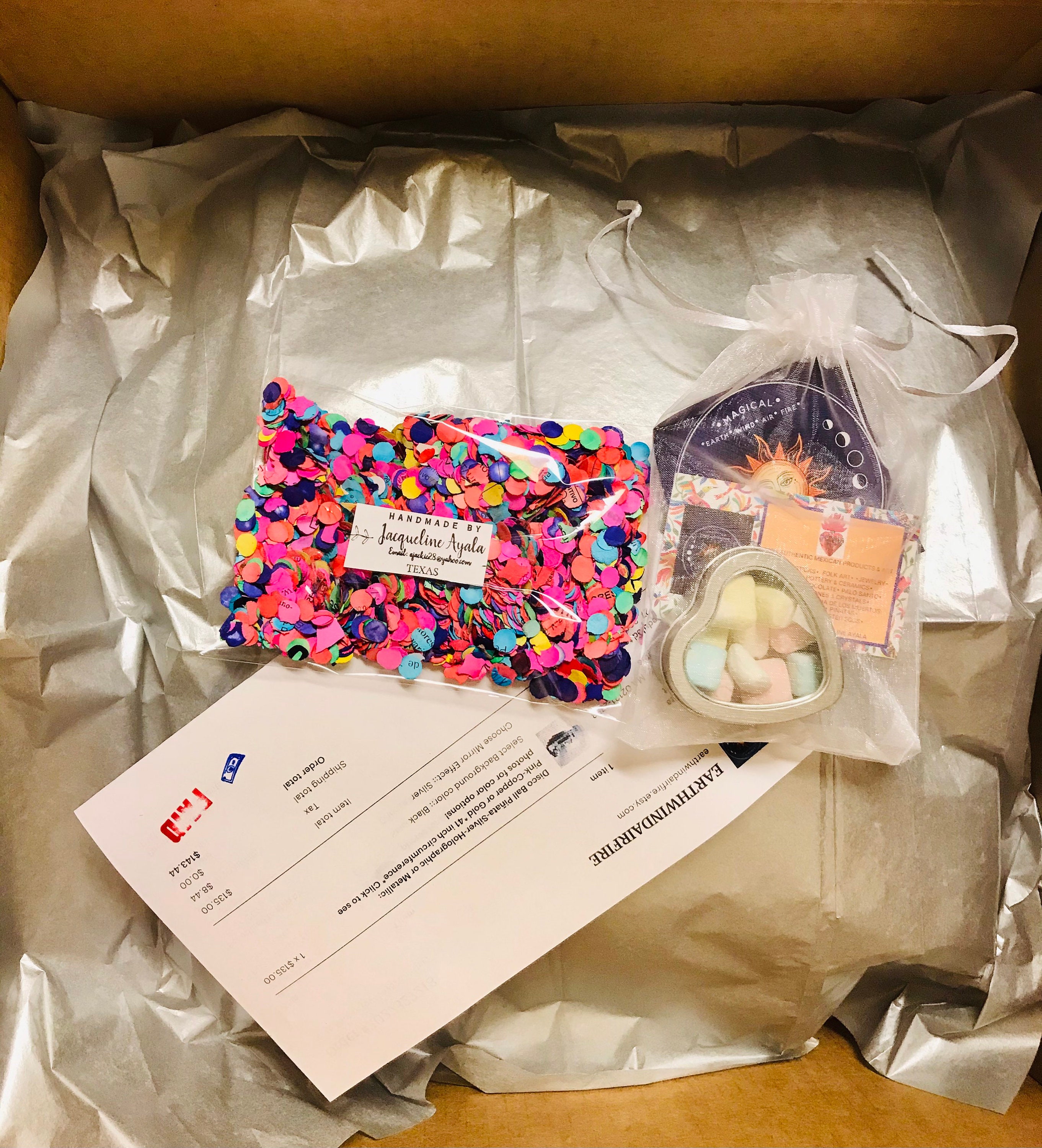 Disco Ball Piñata-Silver-Holographic or Metallic: Pink-Copper | Etsy