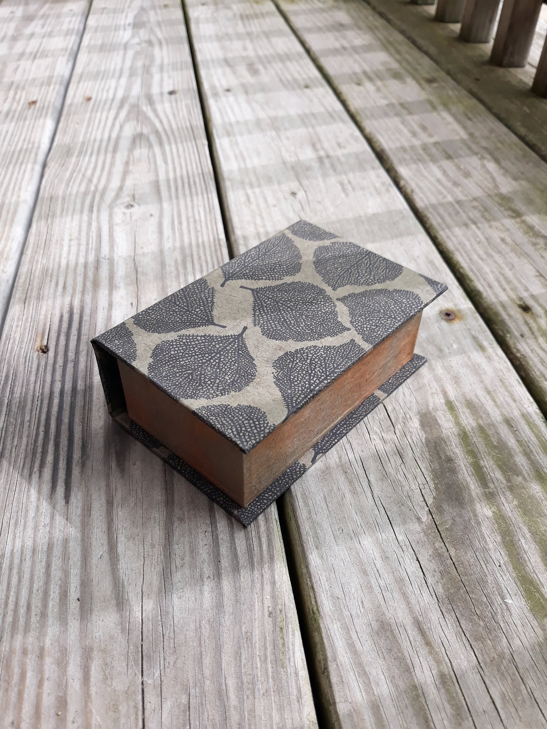 Dark Forest Leaves Chunky Tarot Deck Box Witchcraft Oracle - Etsy