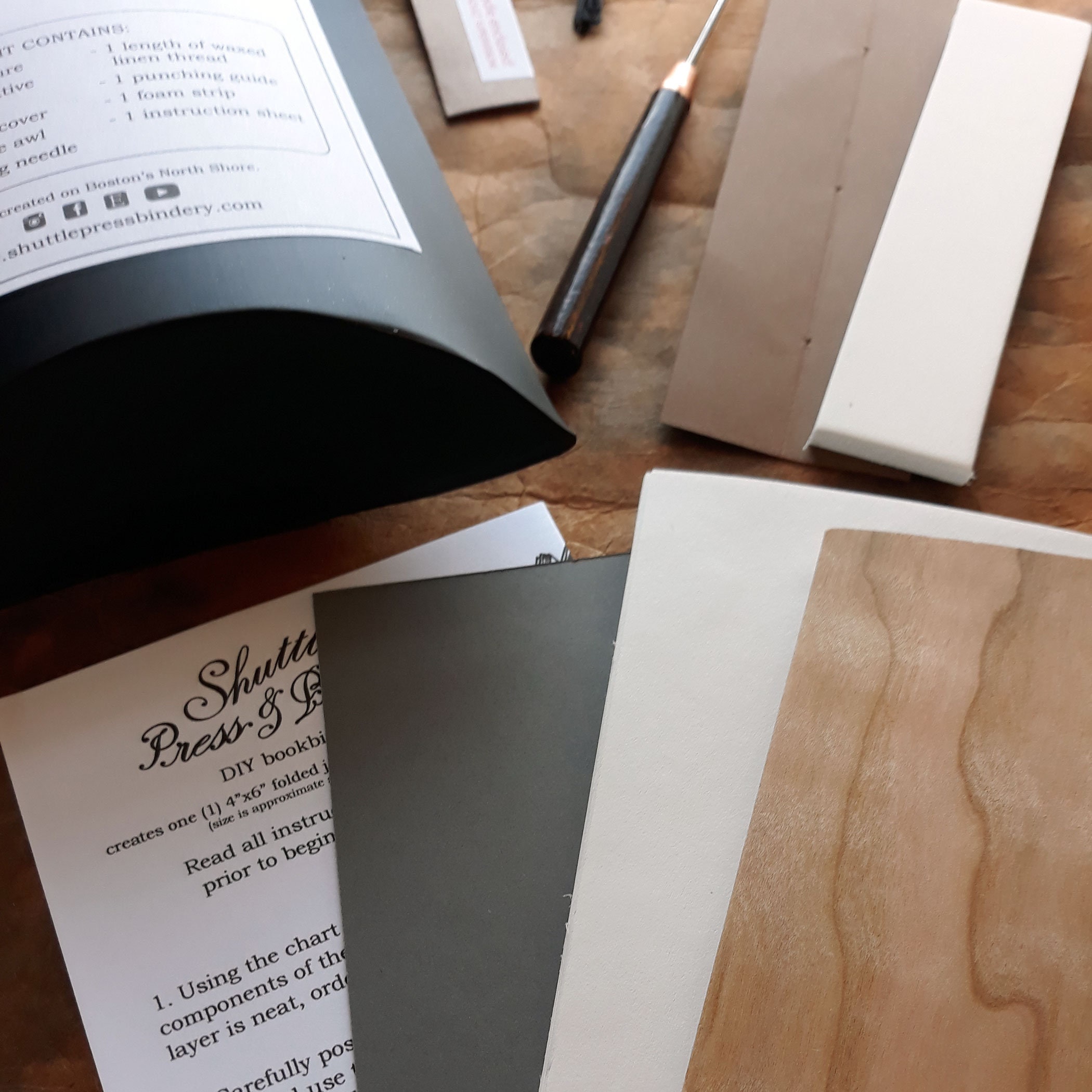 DIY Beginner's Bookbinding Kit - Etsy