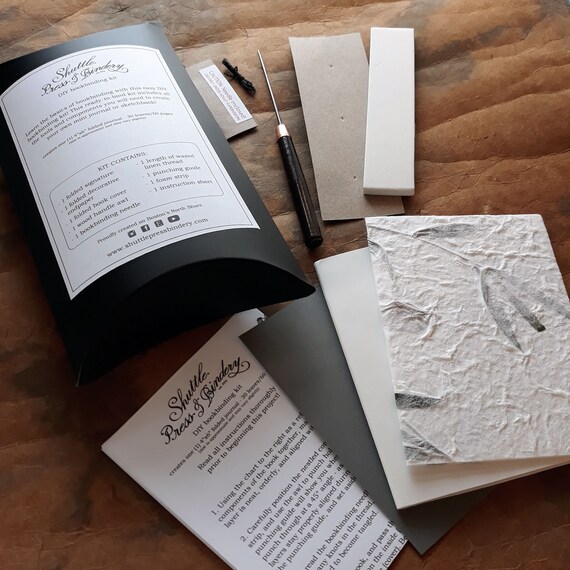 DIY Beginner's Bookbinding Kit - Etsy