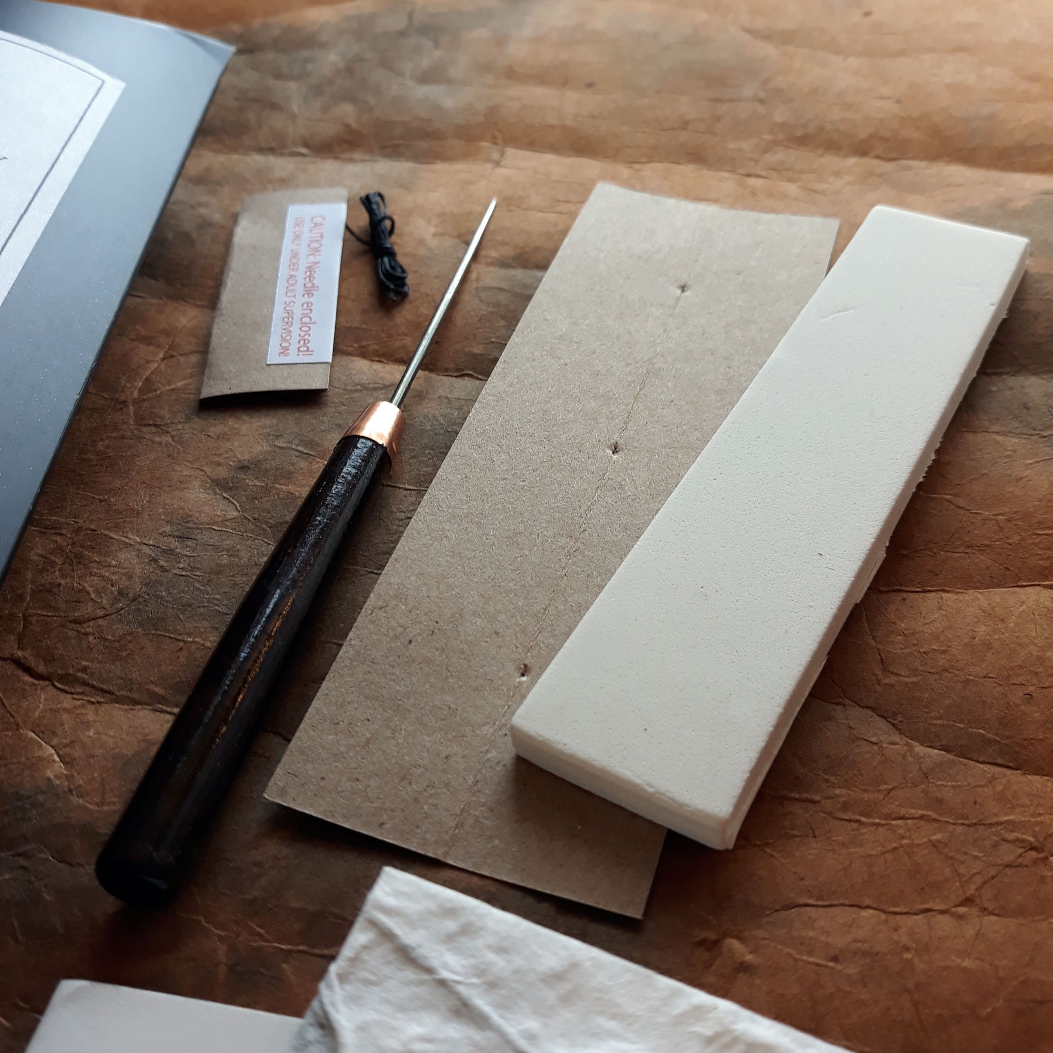DIY Beginner's Bookbinding Kit - Etsy