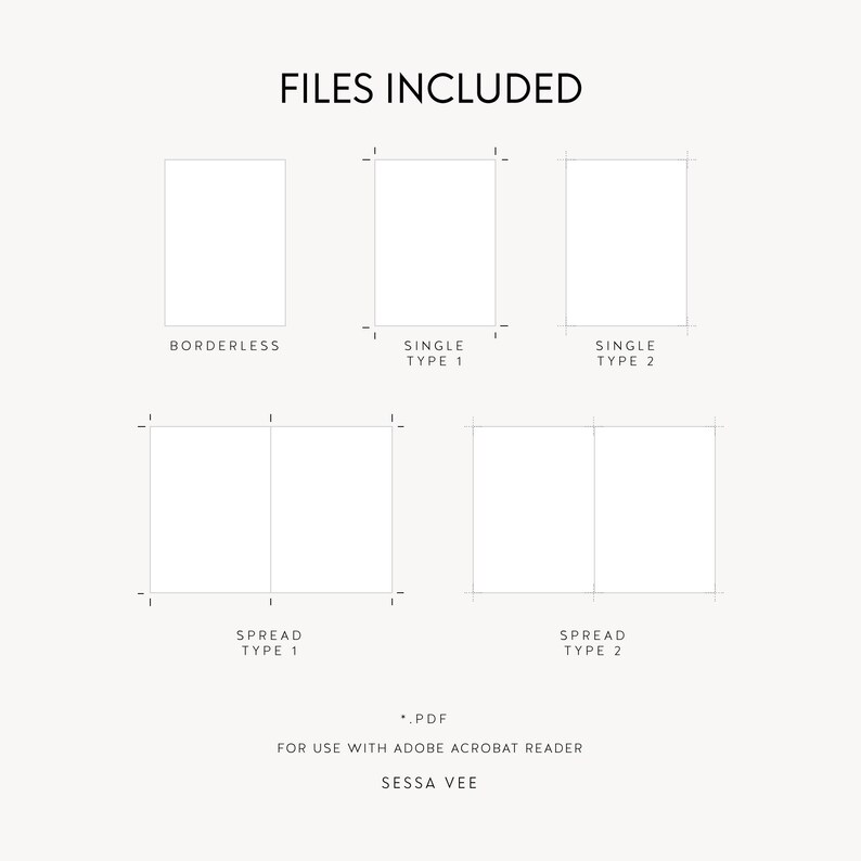 A5 4 Checklist Printable Planner Inserts PDF File - Etsy