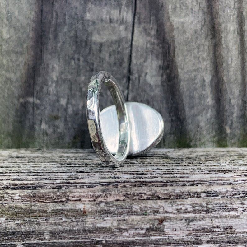 Glass Opal Ring - Fire Opal Ring - Vintage Glass Fire Opal - Vintage ...