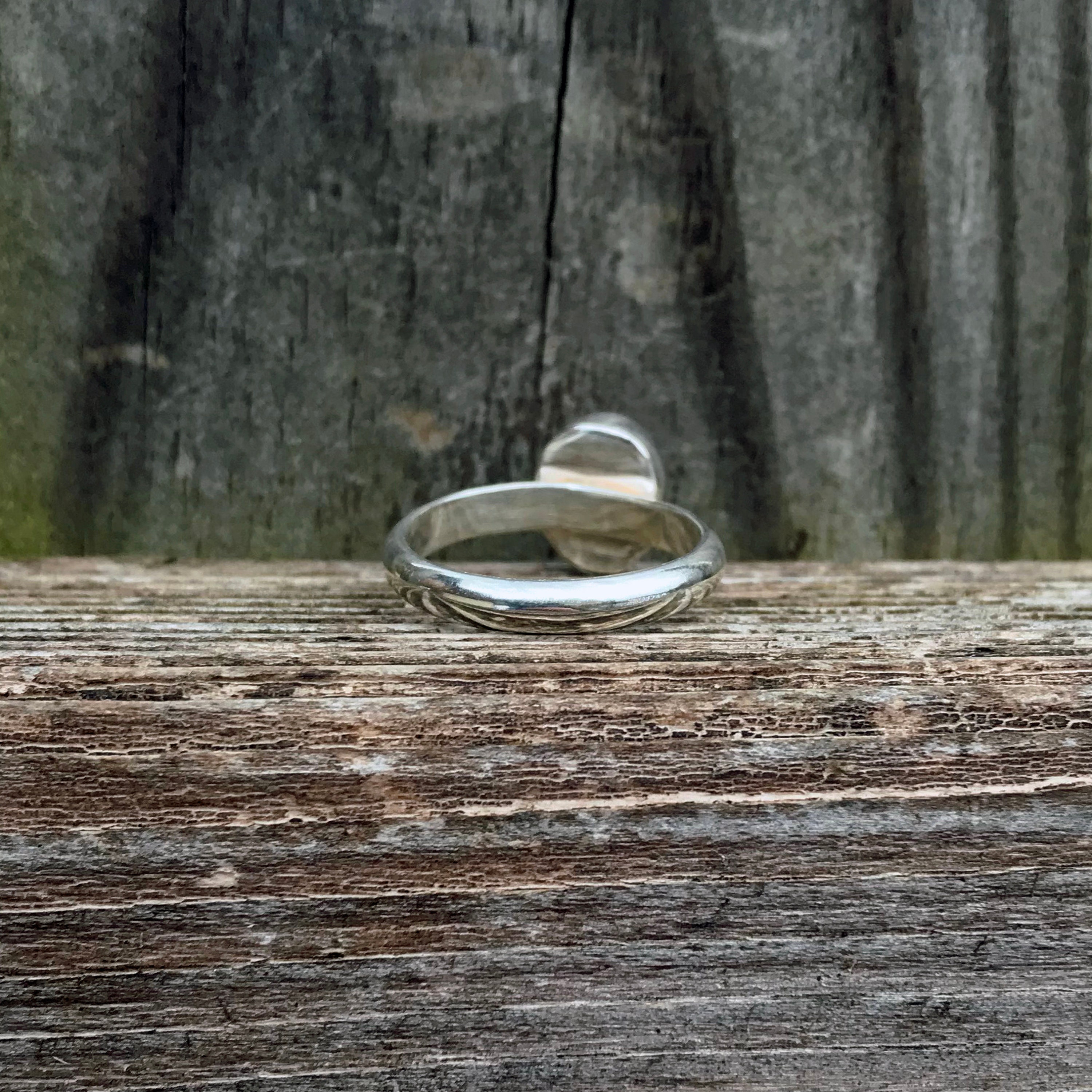 Grey Moonstone Ring Moonstone Ring Grey Sterling Silver | Etsy