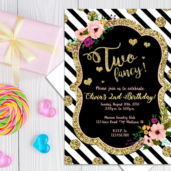 Two Fancy Birthday - Etsy