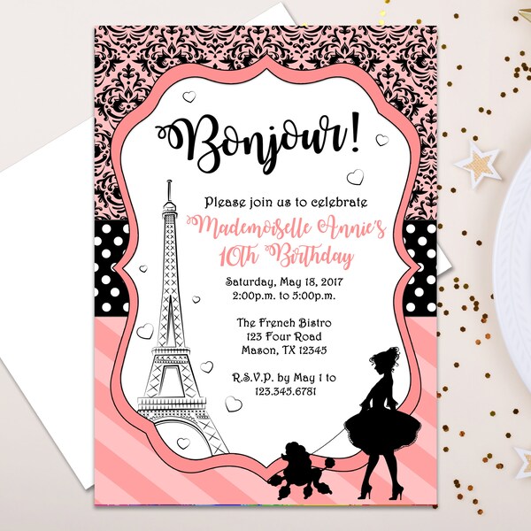 Parisian Party - Etsy