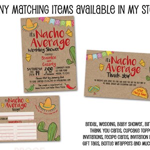 Nacho Average Birthday Invitations Boy Fiesta Birthday Invitations ...