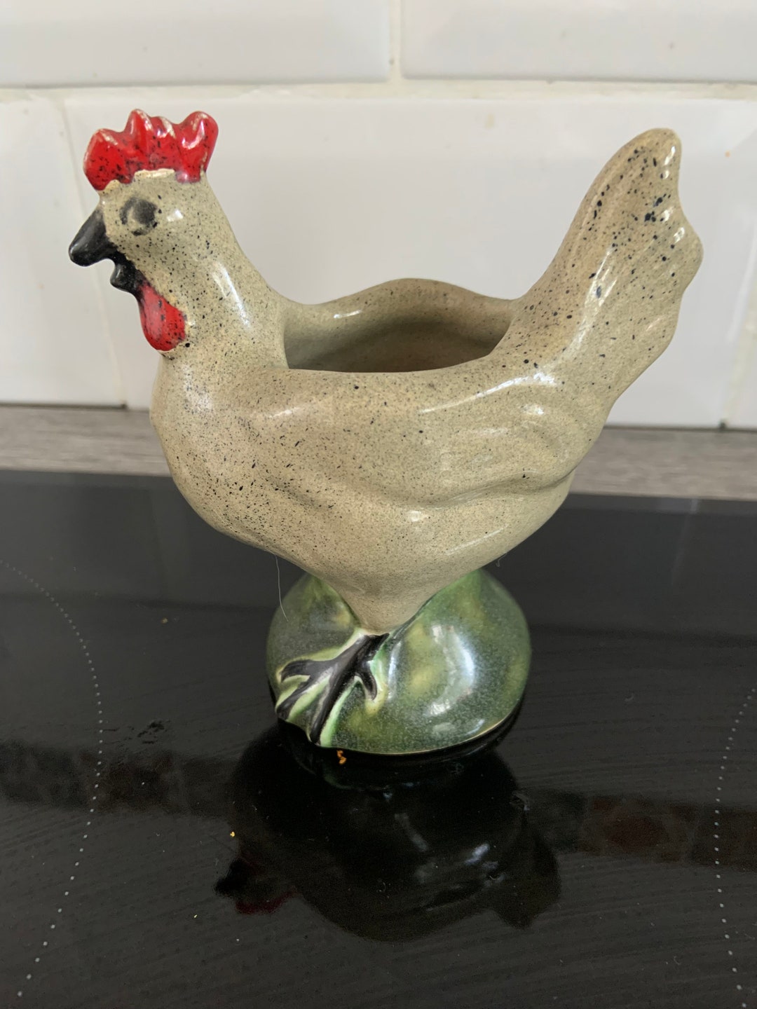 Rare Sue Masters Hand Made, Hand Painted Egg Cup - Etsy