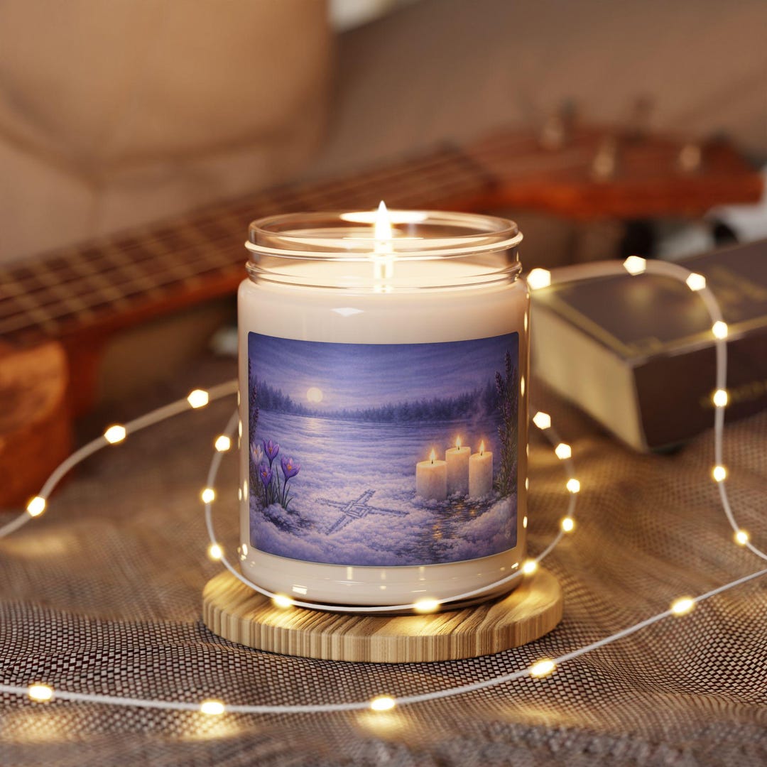 Imbolc Soy Candle: Midwinter Reflection, Brighid's Light - Etsy