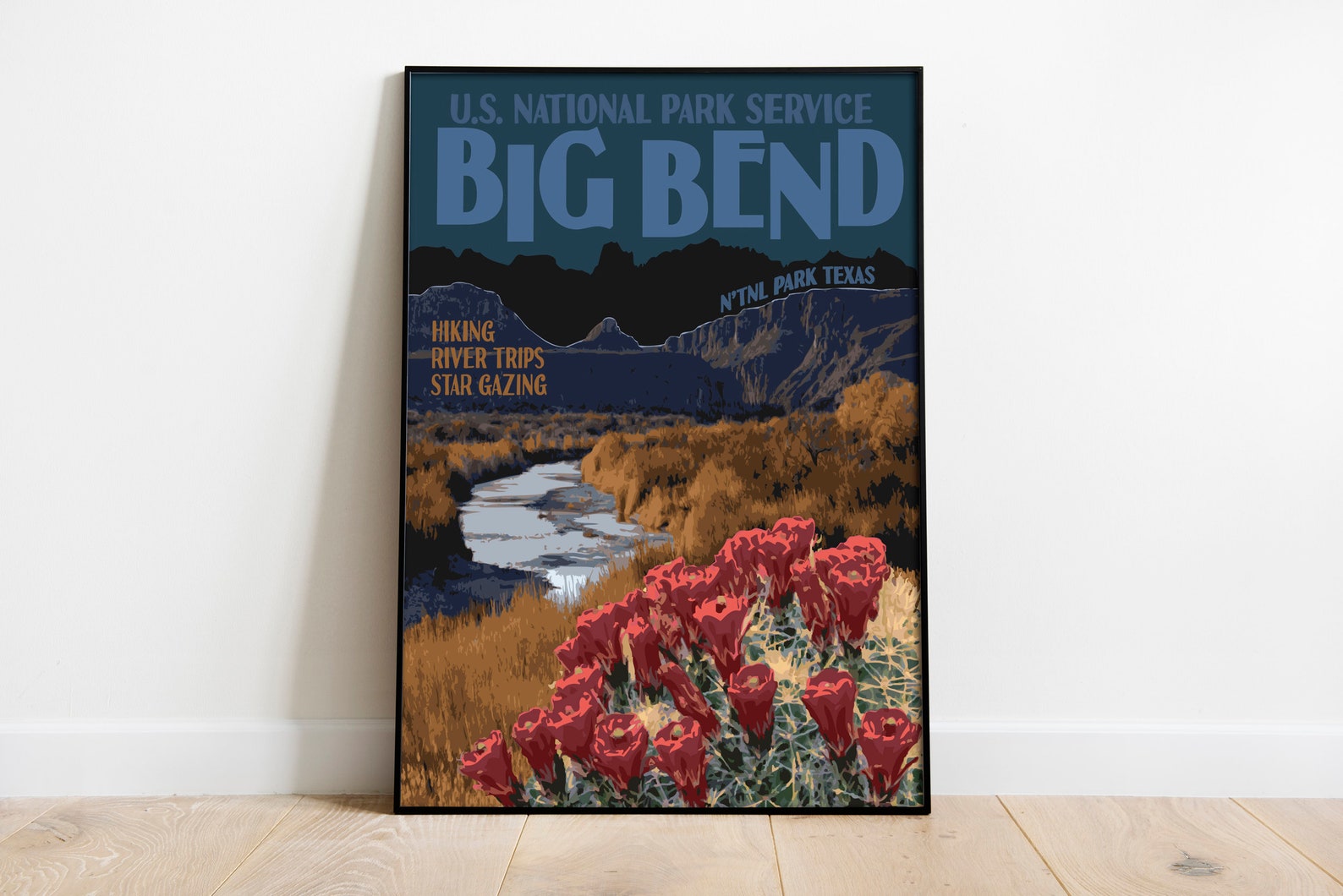 Big Bend National Park Poster Big Bend National Park Print | Etsy
