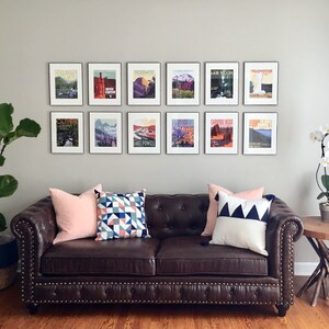 Sundance Utah Skiing Vintage Style Travel Poster, Sundance Resort ...