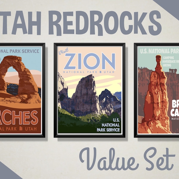 National Park Poster - Etsy