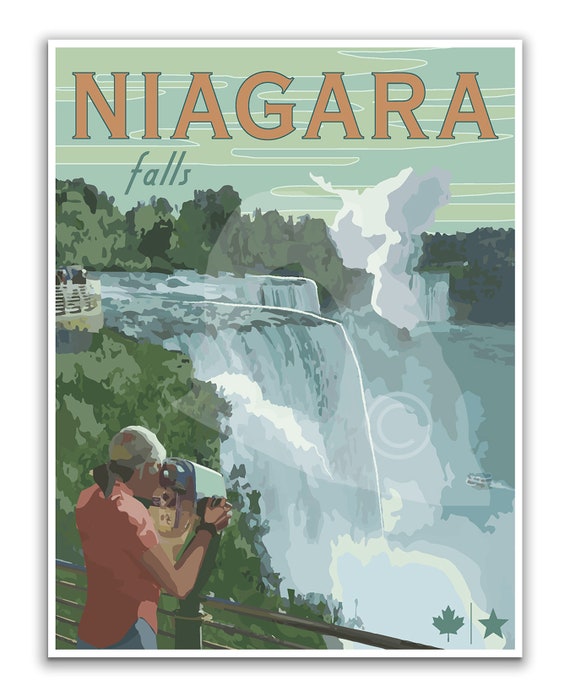 Niagara Falls Wpa Poster