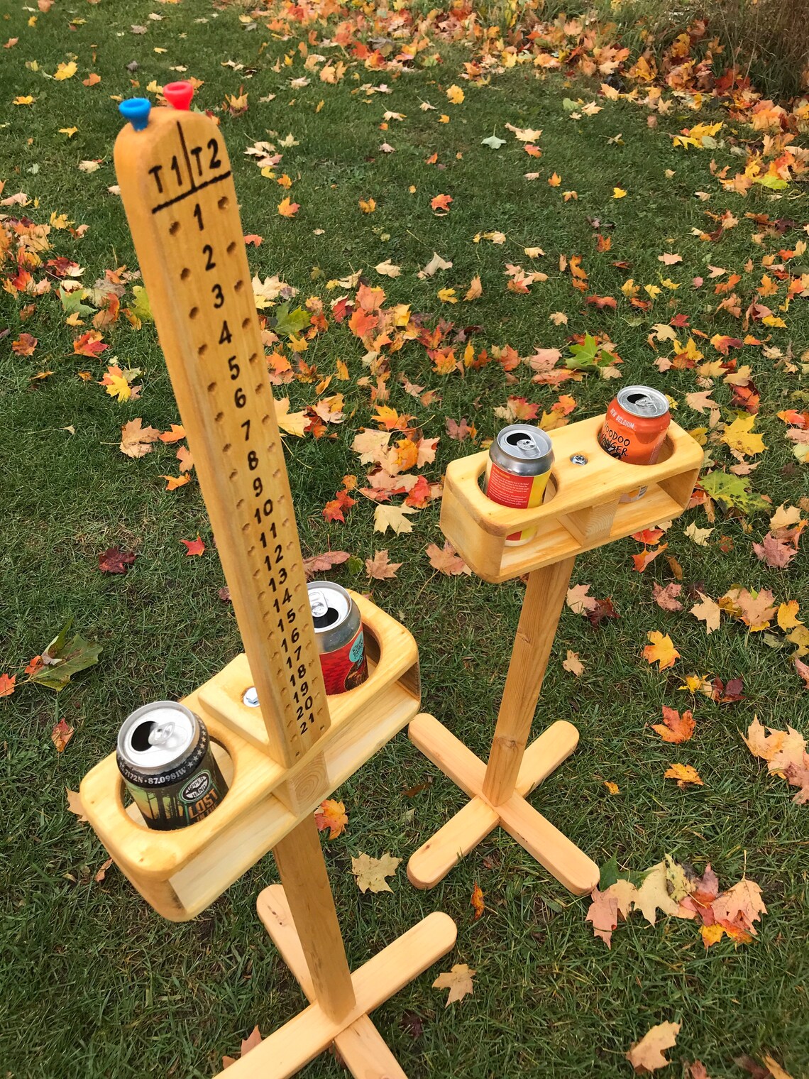 Scorekeeper Drink Holder, and Drink Holder, With Bases - Etsy