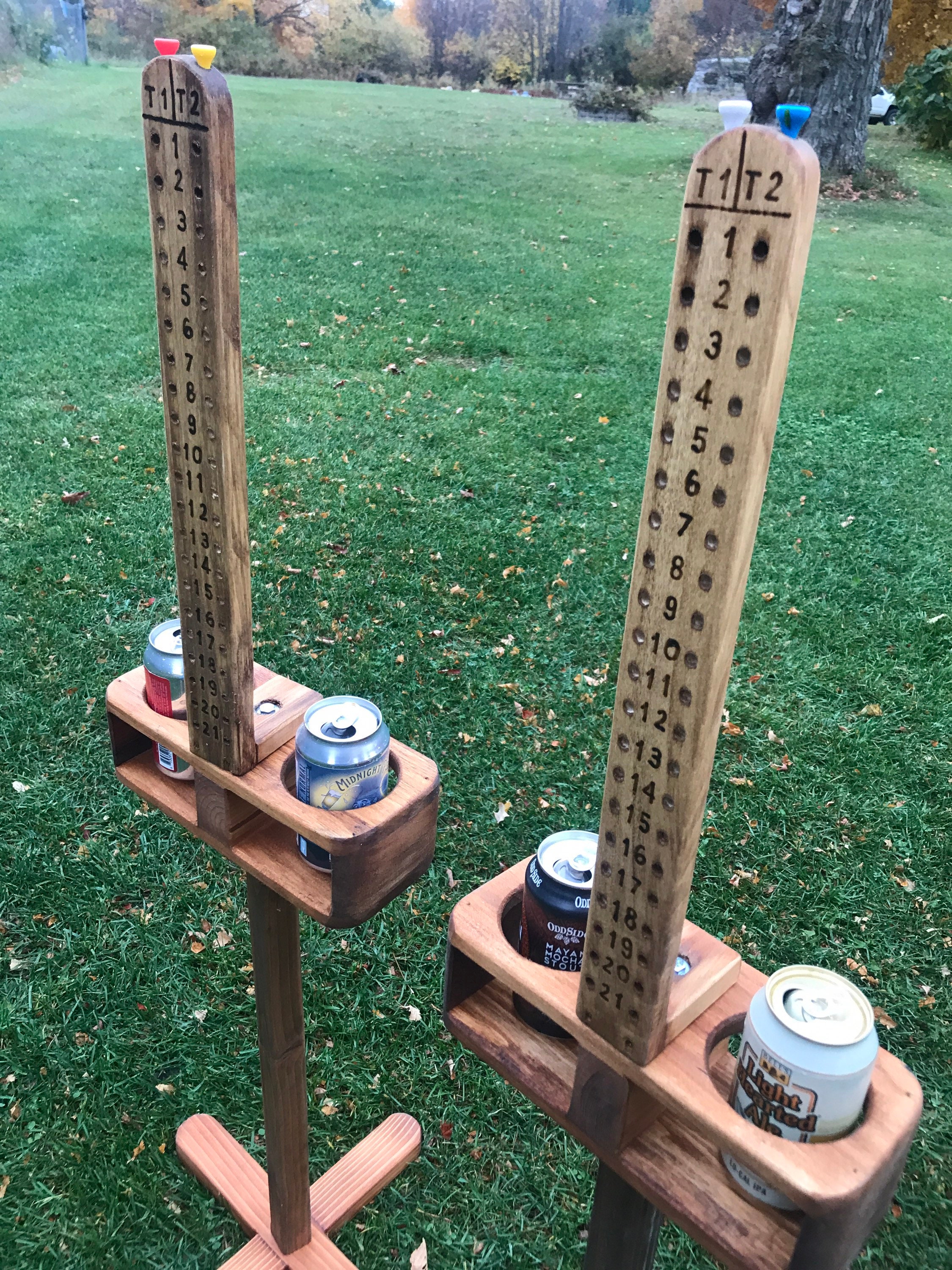Scorekeeper Drink Holder Pair With Bases - Etsy