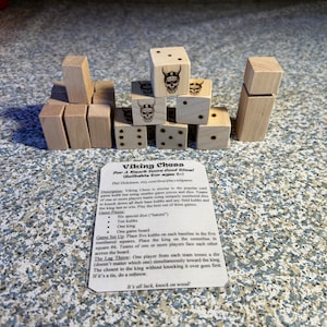 Viking Chess, Kubb Board Game - Etsy