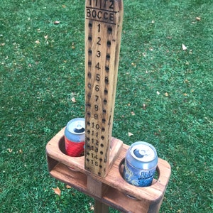 Bocce Scorekeeper Drink Holder - Etsy