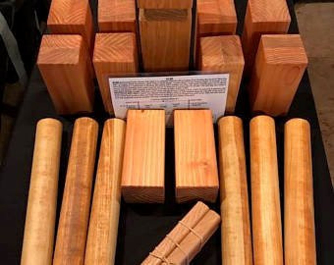 Kubb Softwood, No Case - Etsy