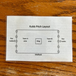 Kubb Tabletop Mini - Etsy